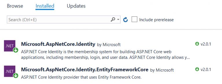 How To Customize Aspnet Identity With External Database Storage Step
