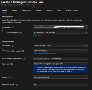 DEPLOYING IN A PRIVATE AZURE ENVIRONMENT USING MANAGED DEVOPS POOLS | LogCorner.com